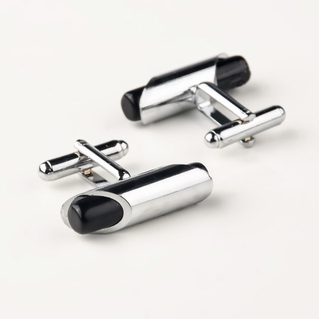 Black Capsule Cuff-Links - alqamees